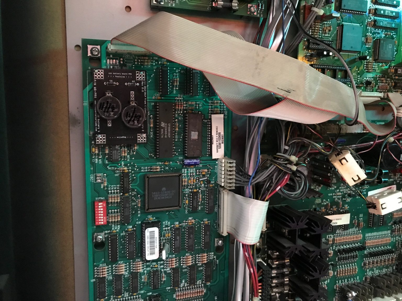 Williams pinball WPC-95 Battery Board PRO Black Edition – No Quarters ...