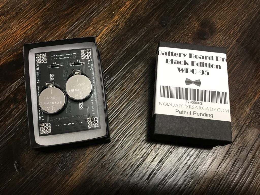 Williams pinball WPC-95 Battery Board PRO Black Edition – No Quarters ...